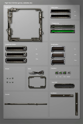 High Tech GUI