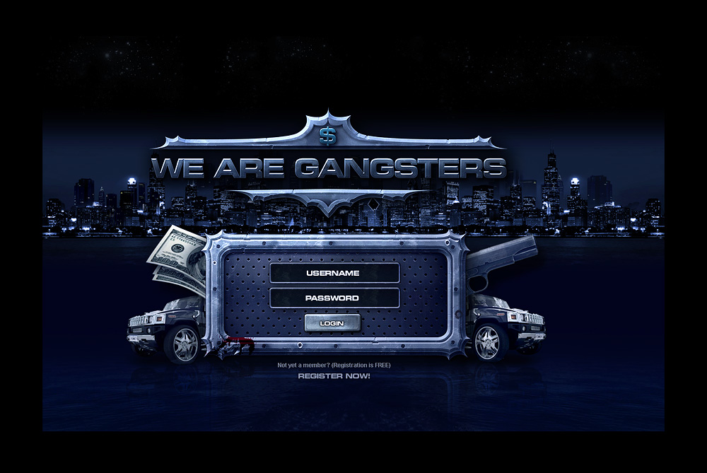 Modern Gangsters Template